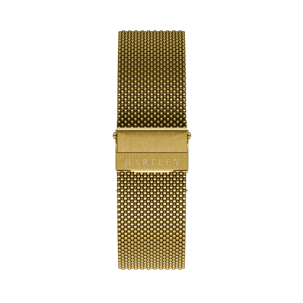Gold Mesh Interchangeable Strap – Hartley Watches